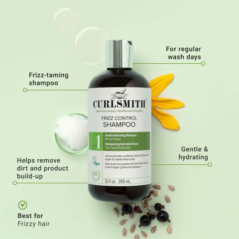 Curlsmith - Frizz Control Cleanser Shampoo - 355 ml – morgen in huis