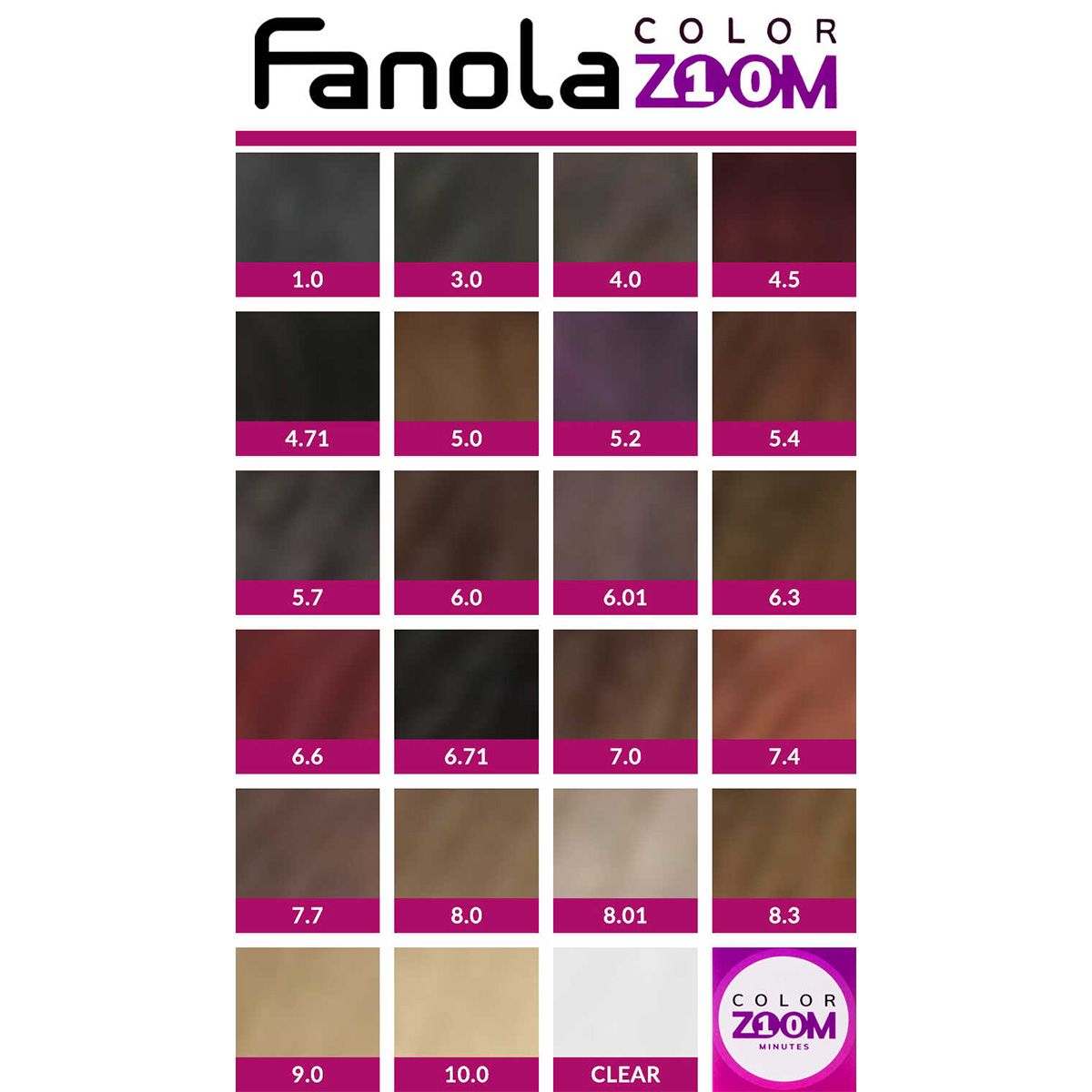 Fanola Color Zoom 10 minuten Haarverf 100 ml - morgen in huis | Haarshop.nl