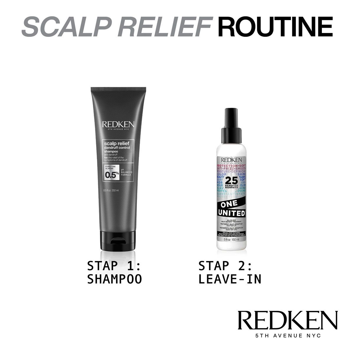 Redken Scalp Relief Shampoo antiroos en geïrriteerde hoofdhuid 250 ml ...