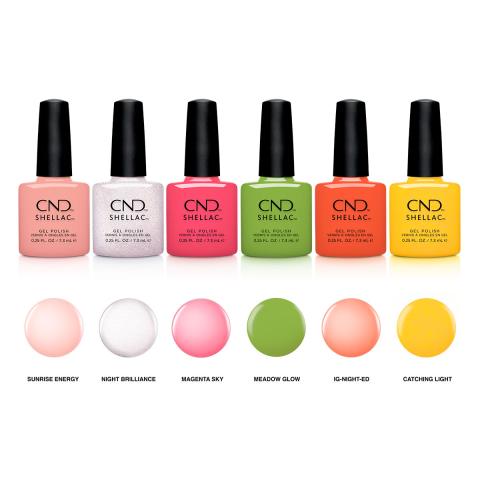 CND Shellac #469 Magenta Sky 7,3 ml - morgen in huis