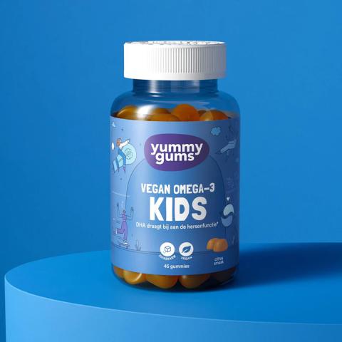 Yummygums - Omega-3 Kids - Frisse citrussmaak
